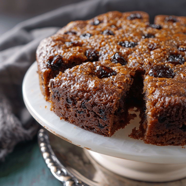 Old-Fashioned Raisin Cake - Clara quick dinners