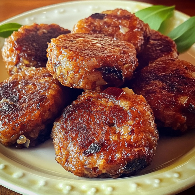Classic Beef Rissoles - Clara quick dinners