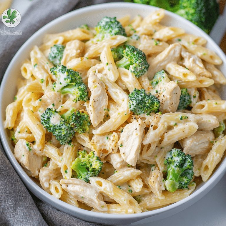 Easy Homemade Chicken and Broccoli Pasta - Clara quick dinners
