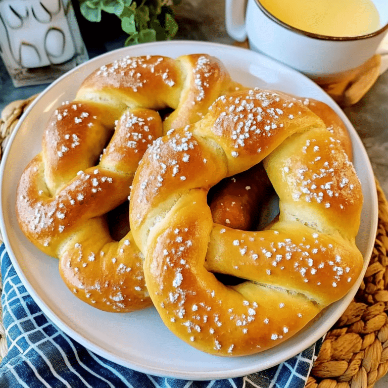 Easy Homemade Soft Pretzels Recipe - Clara quick dinners