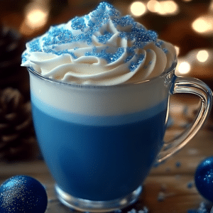 Frostbite Blue Christmas Cocoa - Clara quick dinners