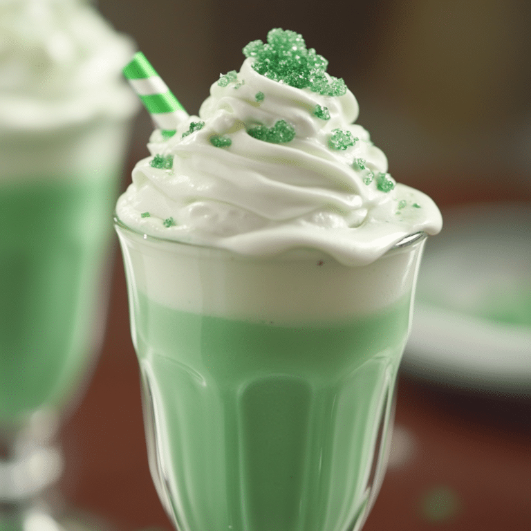 Shamrock Shake - Clara quick dinners