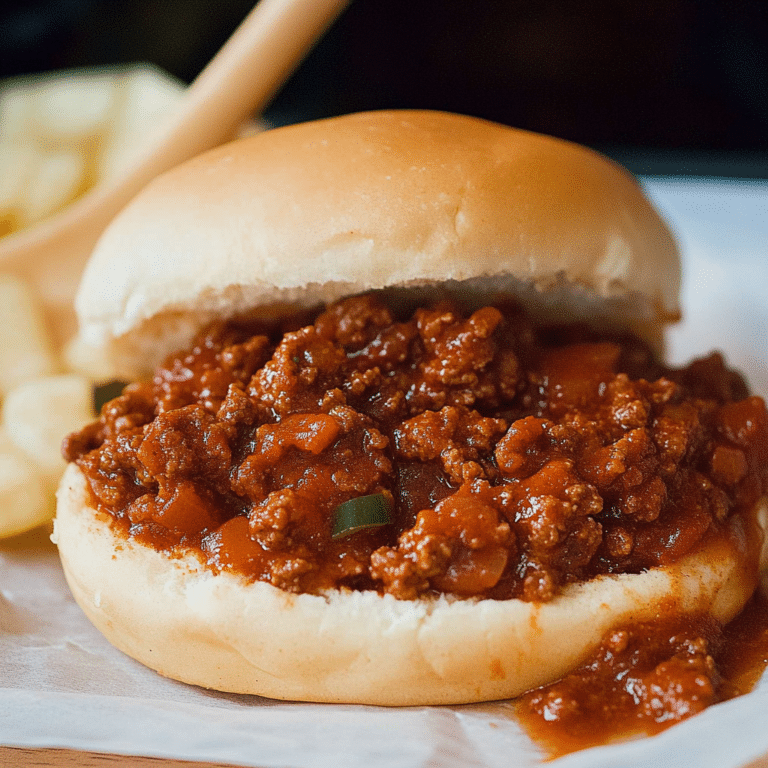 The BEST Sloppy Joe Recipe - Clara quick dinners