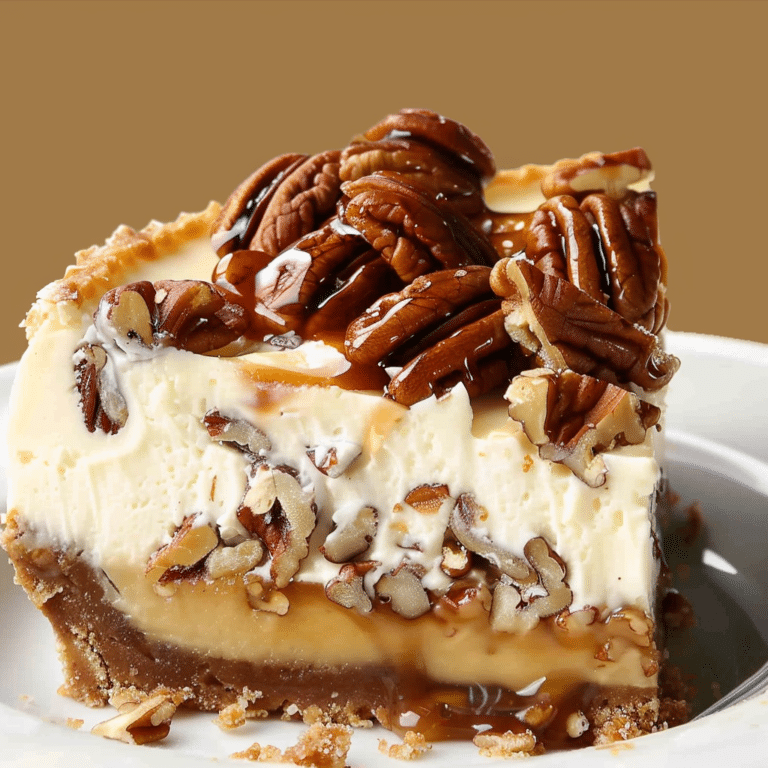 Kentucky Derby Pecan Pie Cheesecake - Clara quick dinners