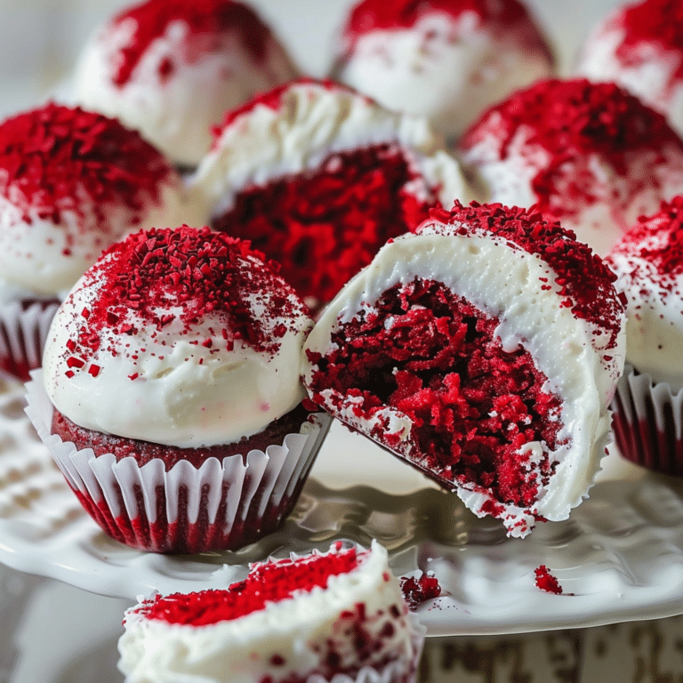 RED VELVET CHEESECAKE BITES - recipes