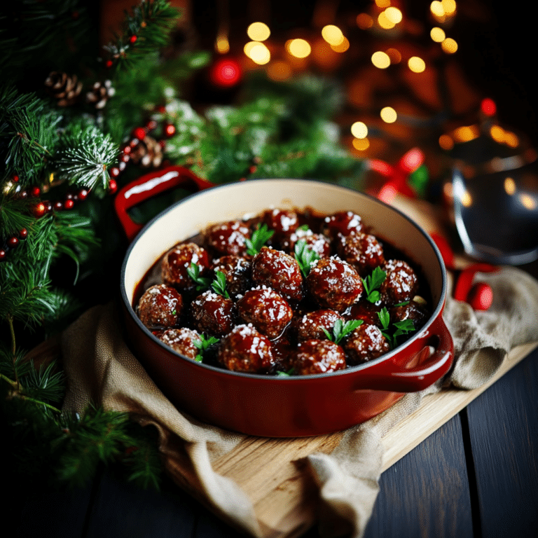 Christmas Meatballs Recipe - Clara quick dinners