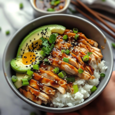 Easy Asian Chicken Rice Bowl - Clara quick dinners