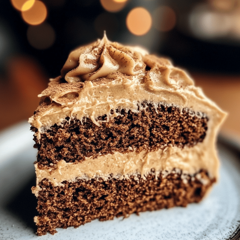Gingerbread Cake with Cinnamon Molasses Frosting - Clara quick dinners