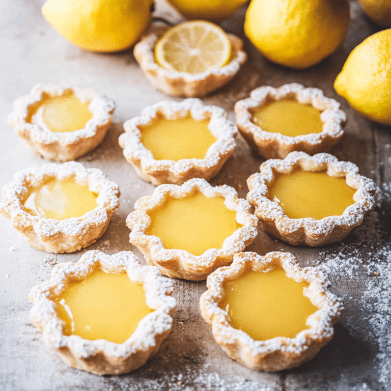 Lemon Curd Tartlets - Clara quick dinners