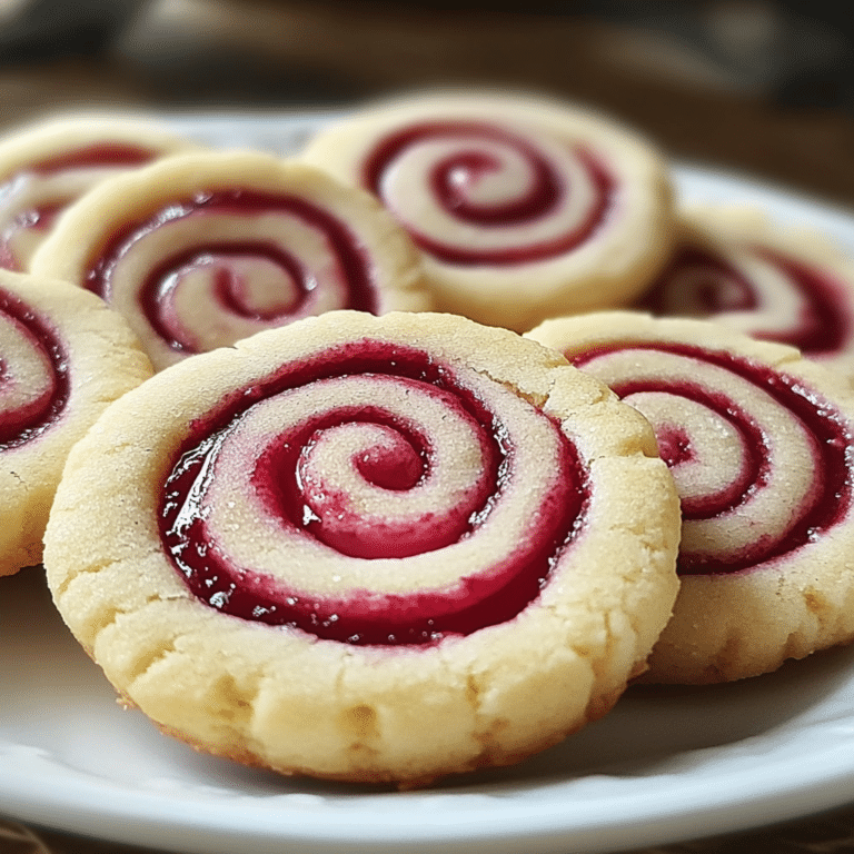 Raspberry Swirl Shortbread Cookies - Clara quick dinners