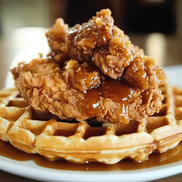Southern Fried Chicken and Waffles recipe - Clara quick dinners