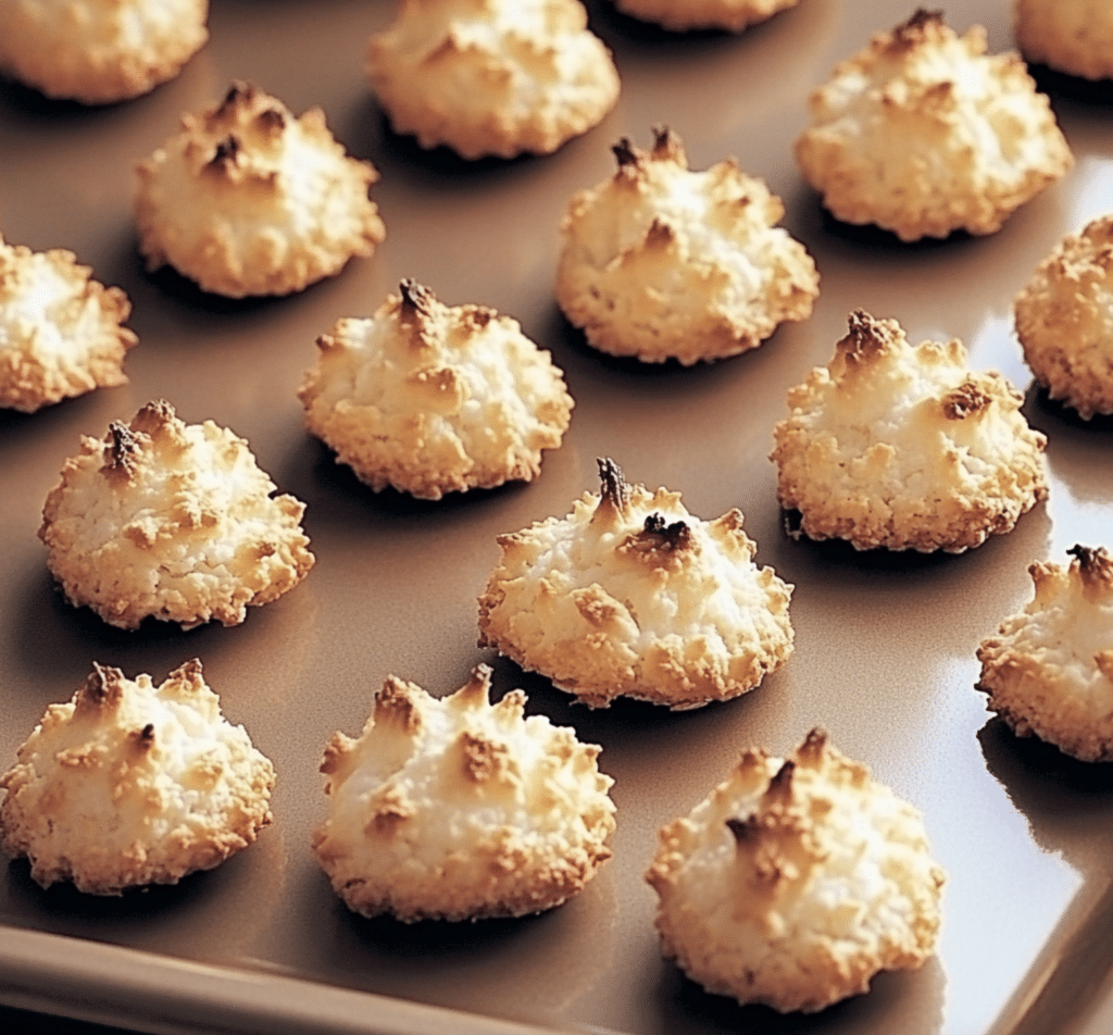 Two-Ingredient Coconut Macaroons - Clara quick dinners