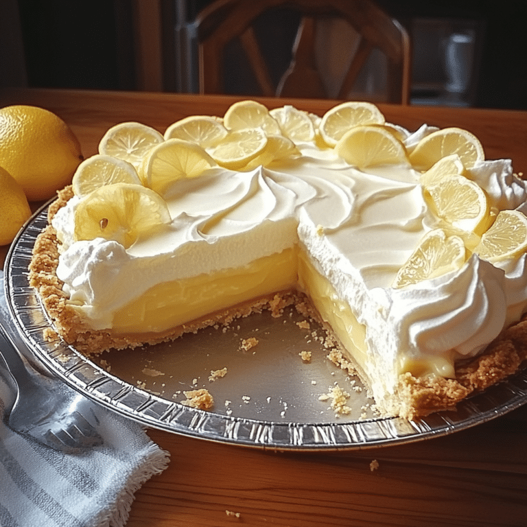 Lemon Angel Pie Recipe - Clara quick dinners