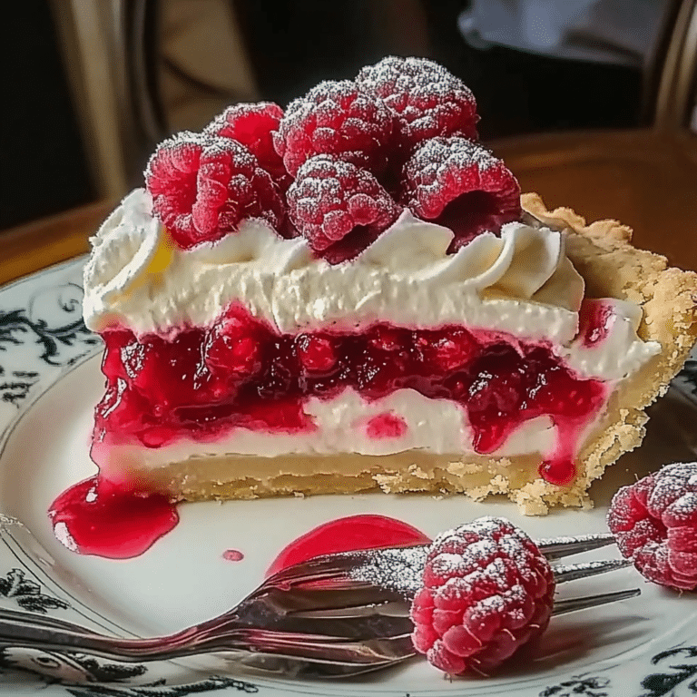 Lemon Raspberry Layered Pie Recipe - Clara quick dinners