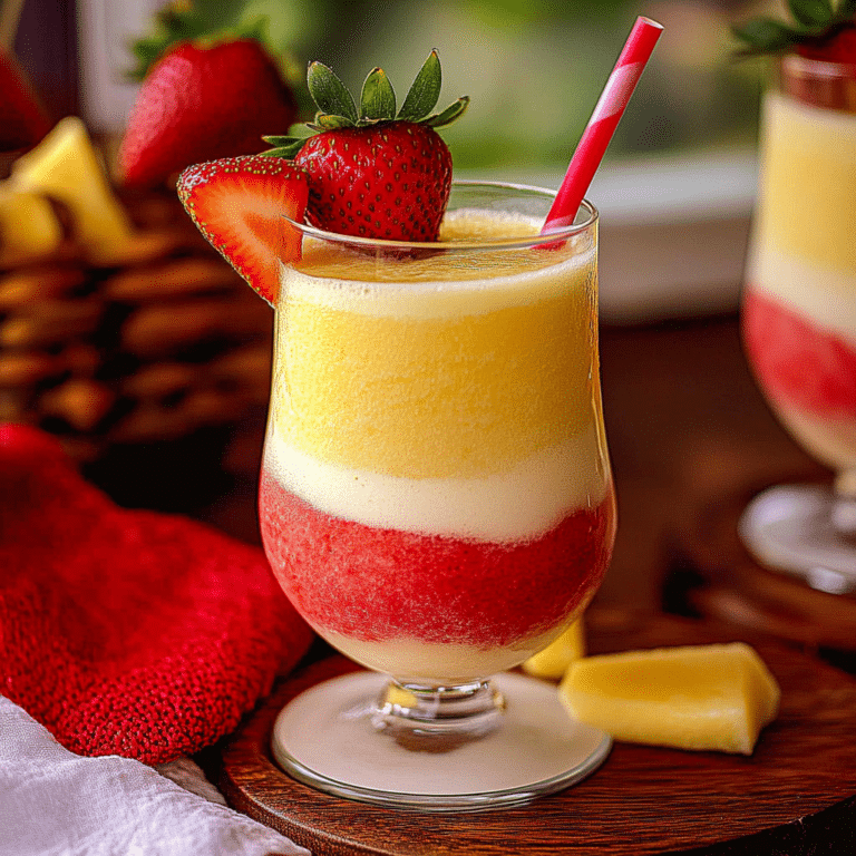 Strawberry Piña Colada - Clara quick dinners