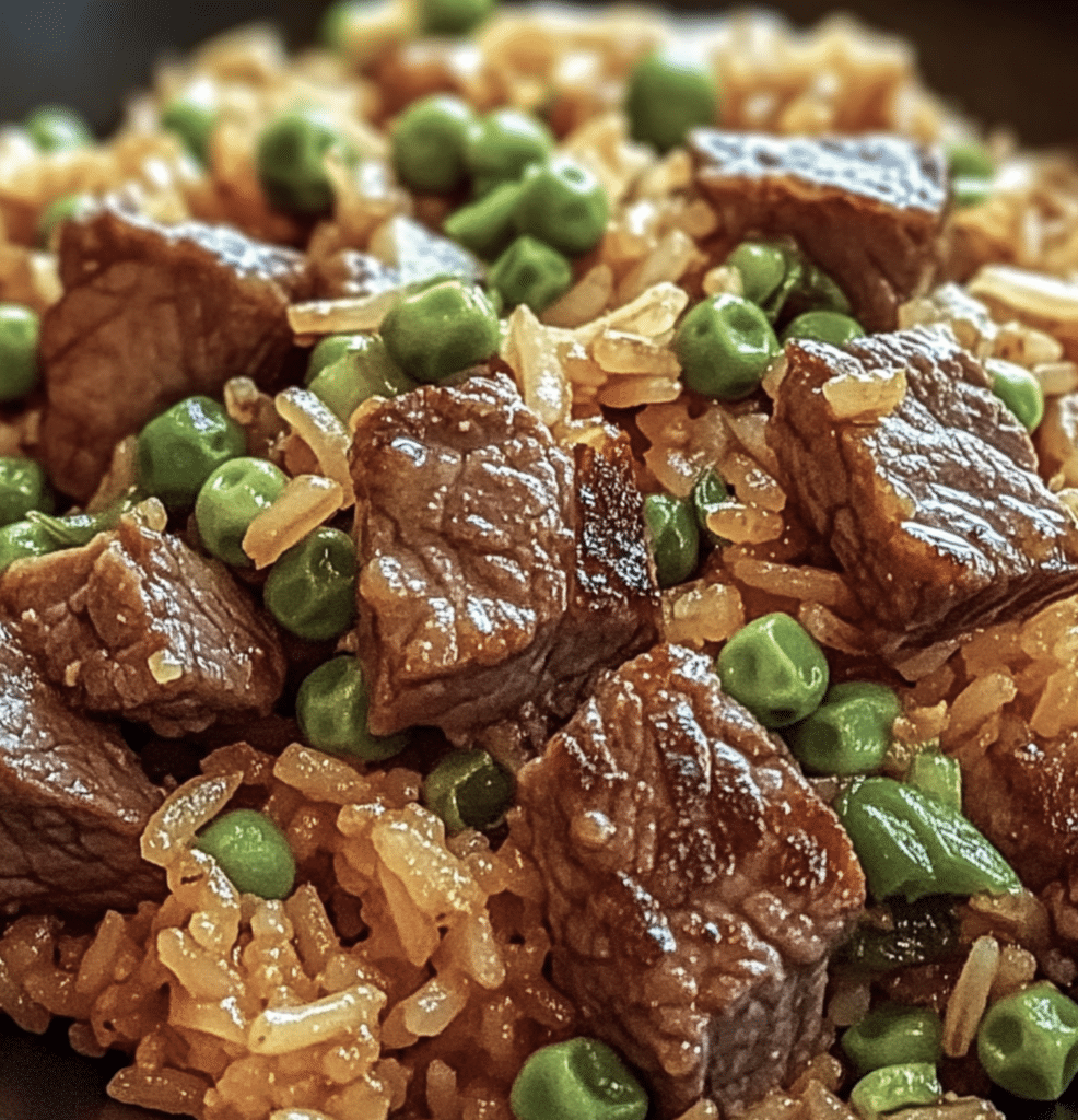 Garlic Butter Steak Fried Rice - Clara quick dinners