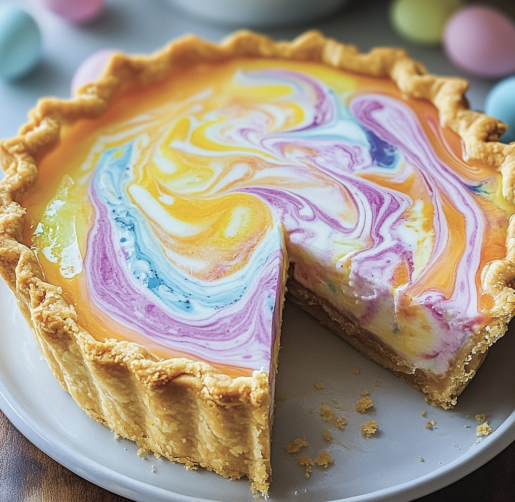 Easter Swirl Pie - Clara quick dinners
