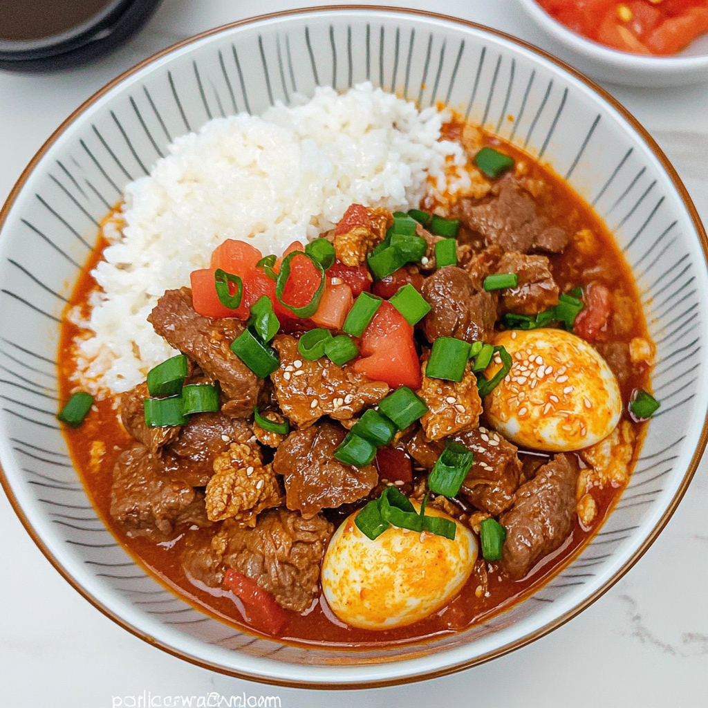 Chinese Tomato Beef Egg Stir-Fry - Clara quick dinners