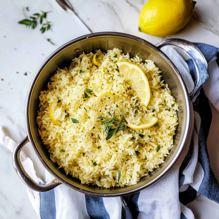 Greek Lemon Rice Recipe - Clara quick dinners