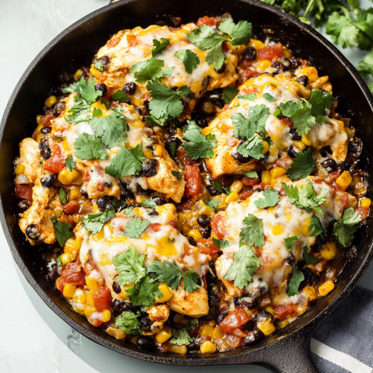 Santa Fe Chicken Skillet - Clara quick dinners