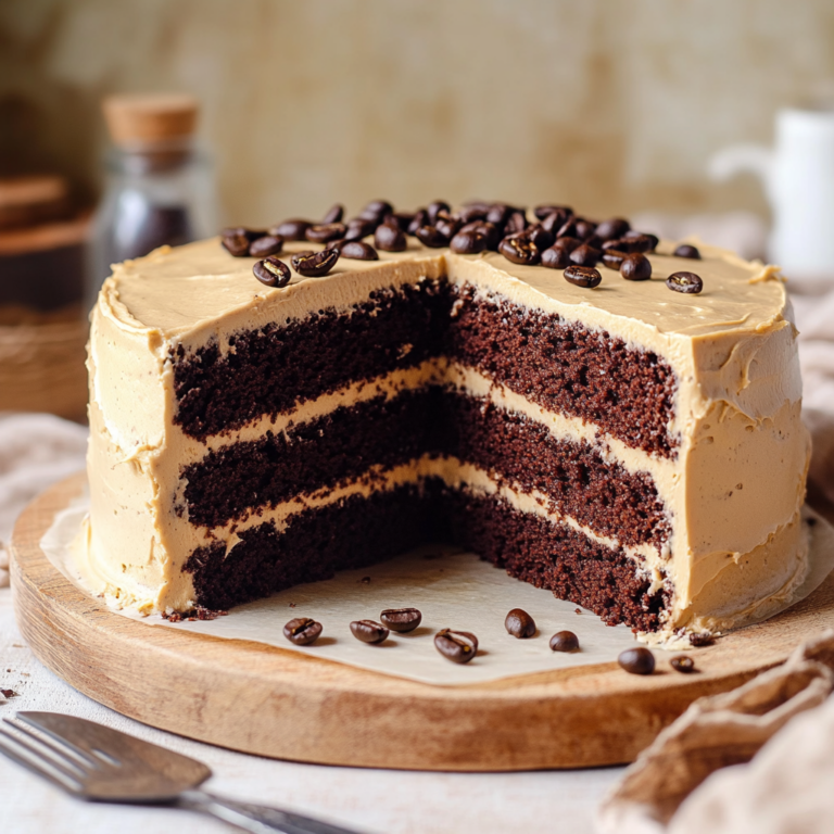 Coffee Chocolate Cake - Clara quick dinners