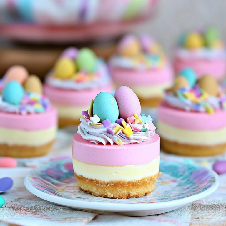Easter No-Bake Mini Cheesecakes - Clara quick dinners