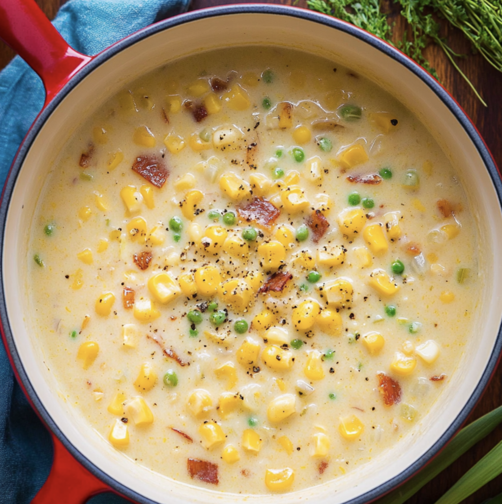 Corn Chowder - Clara quick dinners