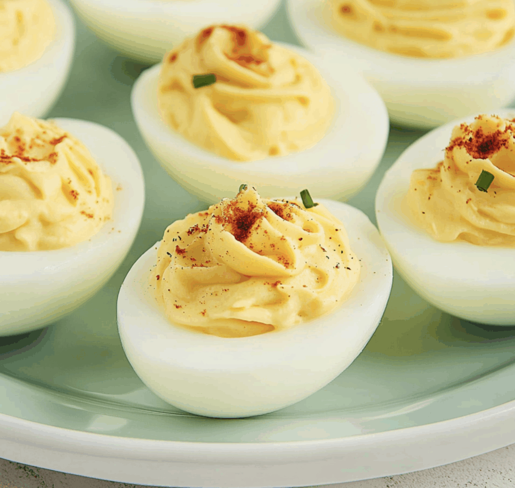 Classic Deviled Eggs - Clara quick dinners