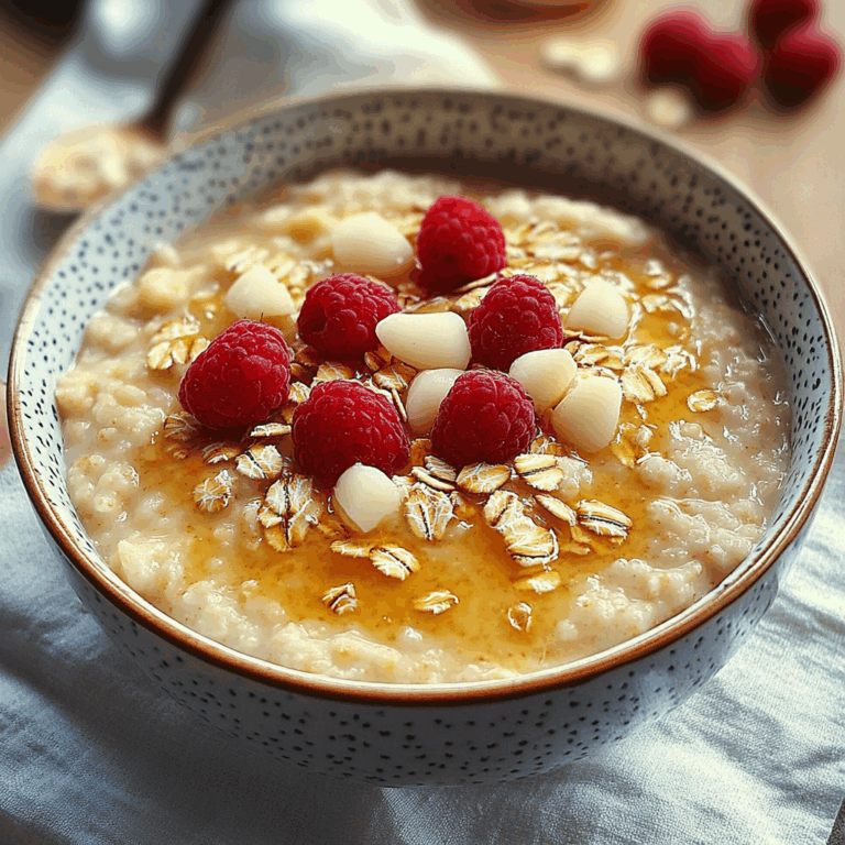 Custard Oatmeal - Clara quick dinners