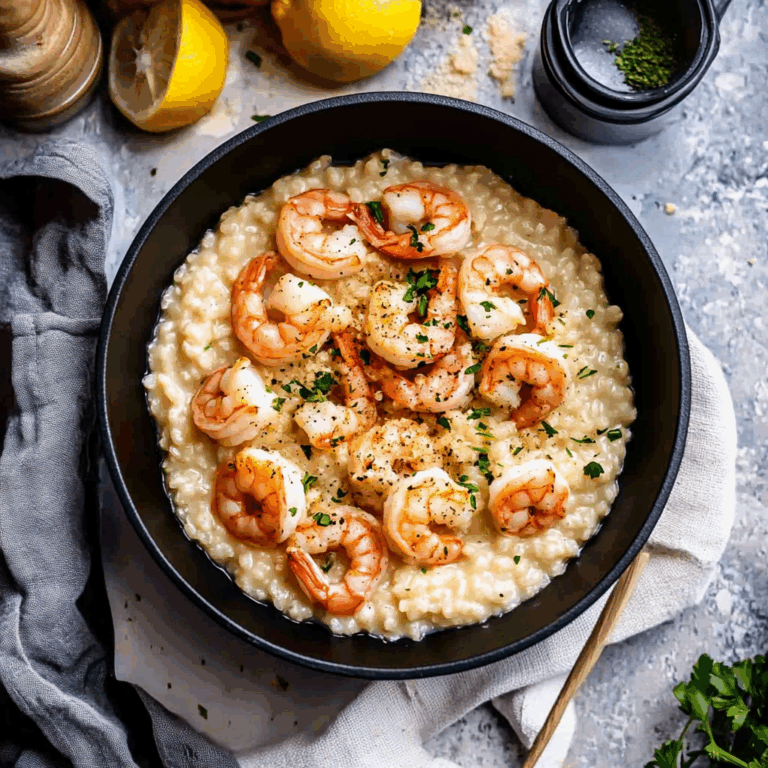 Shrimp Risotto - Clara quick dinners