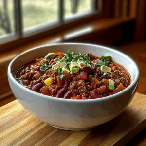 Slow Cooker Bison Chili - Clara quick dinners
