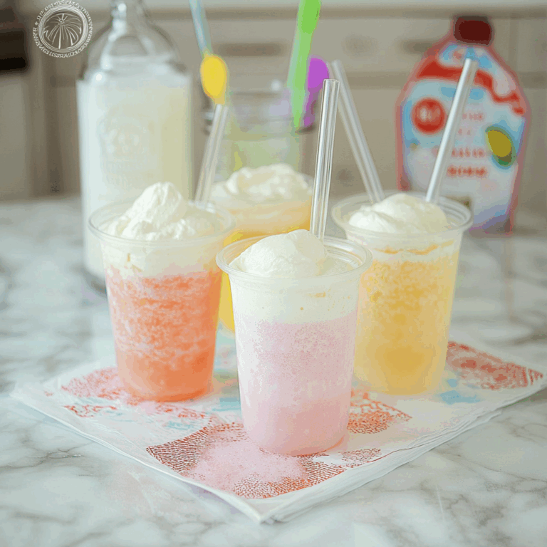 Sparkling Cream Floats - Clara quick dinners