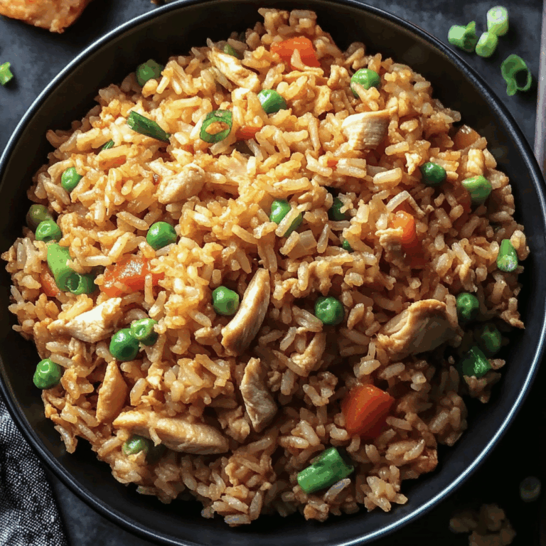 Chinese Chicken Fried Rice Recipe - Clara quick dinners